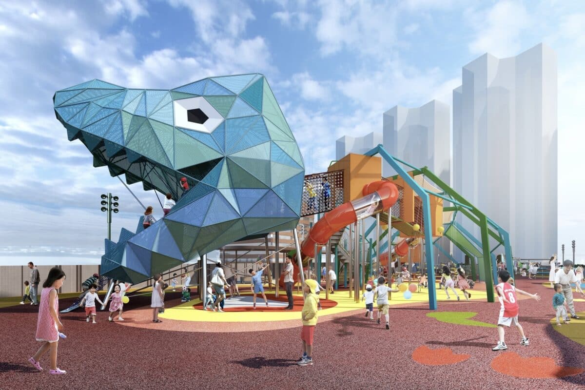 New 35,000 Sq. Ft Dinosaur Playground With 17 Attractions To Open In ...