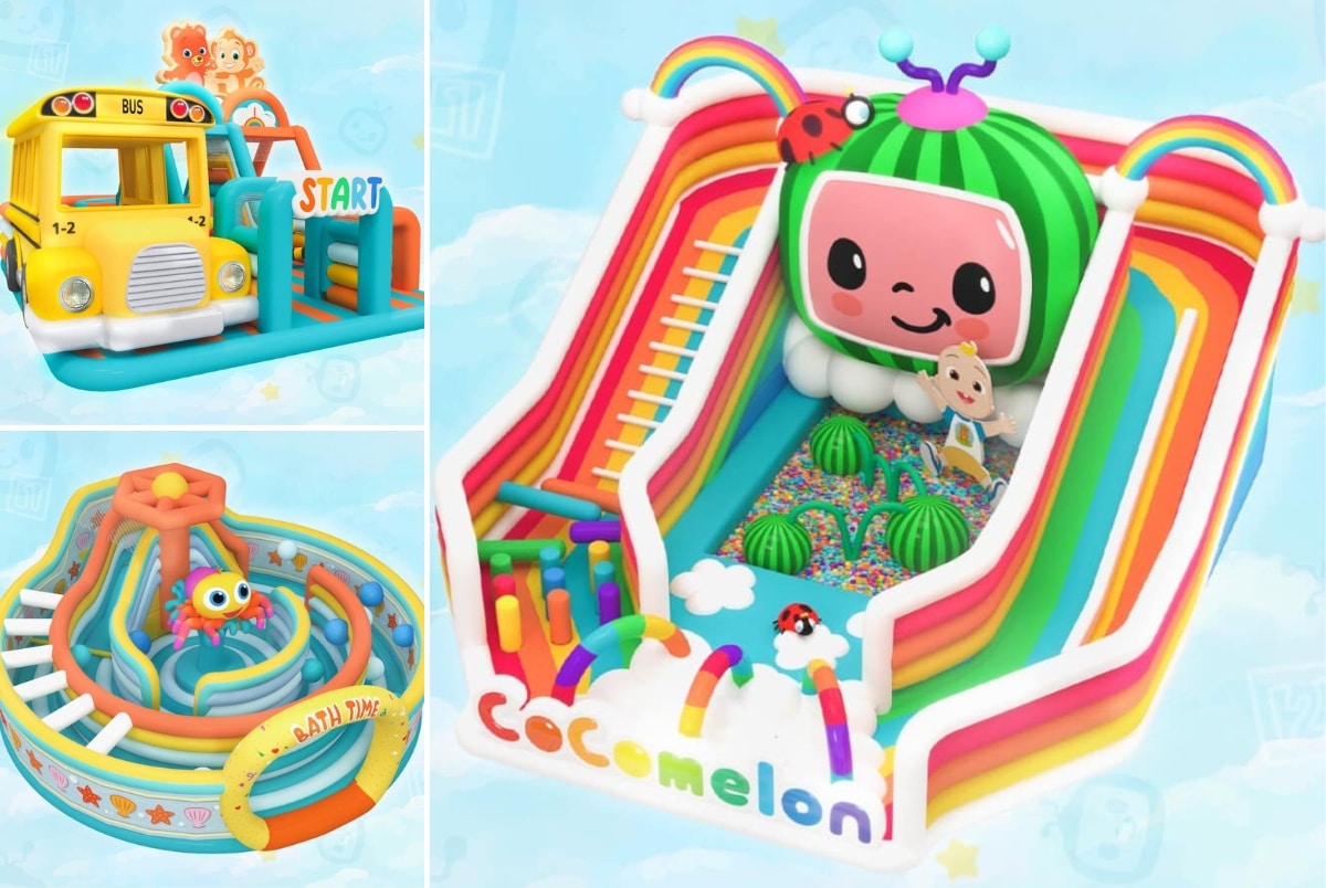 Hong Kong’s First CoComelon Inflatable Park With Blippi Zone Open From ...