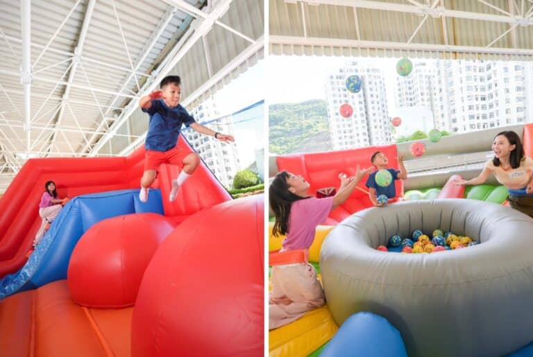 Enjoy Free Ninja-Themed Inflatable Obstacle Games At Paradise Mall In ...