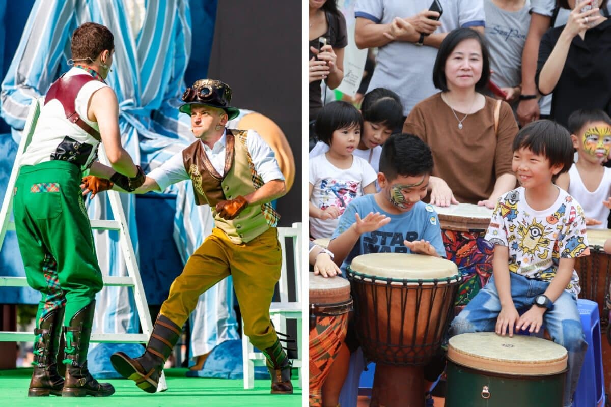 Watch A Giant Puppet Parade In Causeway Bay At The Arts In The Park ...
