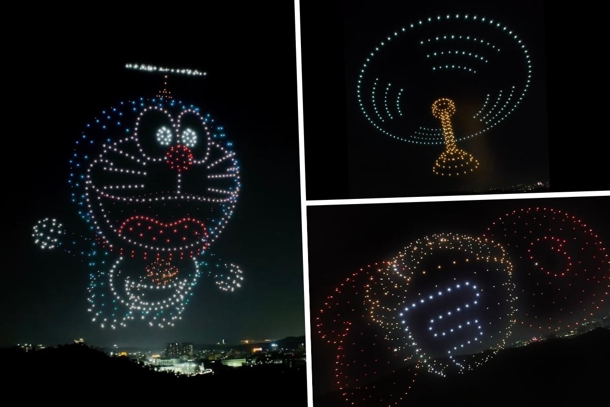 Hong Kong Will Stage World’s First Doraemon Drone Show on May 25 - The ...