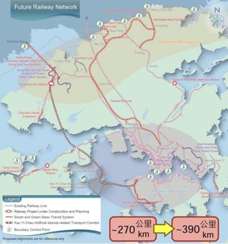 The MTR is Building 12 Rail Lines and 30+ Stations to Link Hong Kong ...