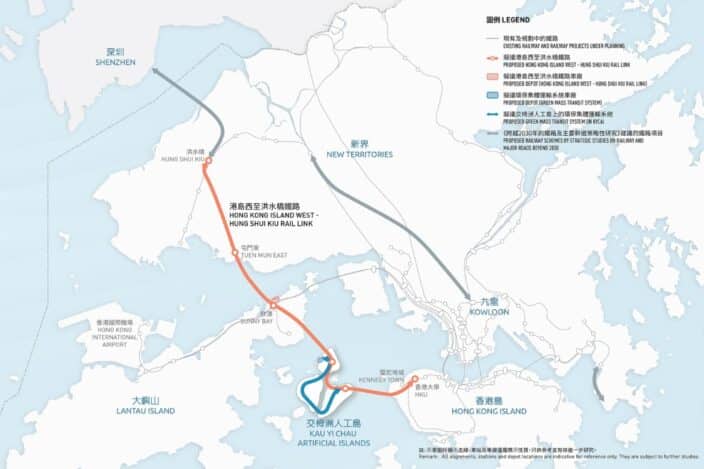 The MTR is Building 12 Rail Lines and 30+ Stations to Link Hong Kong ...