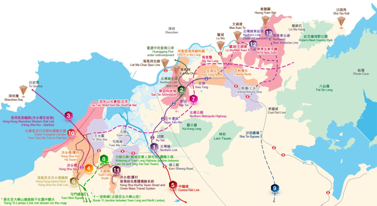 The MTR is Building 12 Rail Lines and 30+ Stations to Link Hong Kong ...