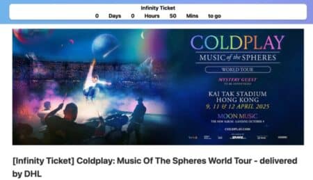 Will Coldplay Hold Additional ‘Infinity Ticket’ Sales for Their Hong ...