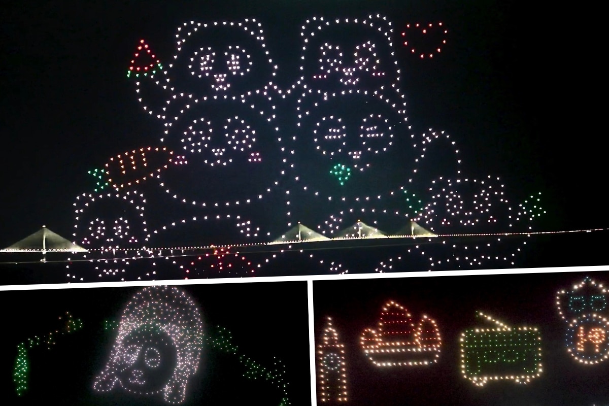 A New Drone & Pyrotechnics Show Will Illuminate Hong Kong Skies This ...